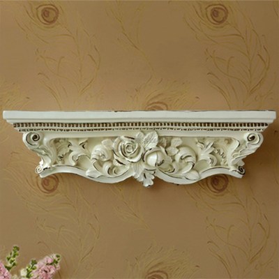 European style hollow carving, wall shelf, wall hanger, part