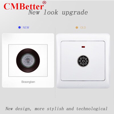New voice activated switch corridor induction home intellig