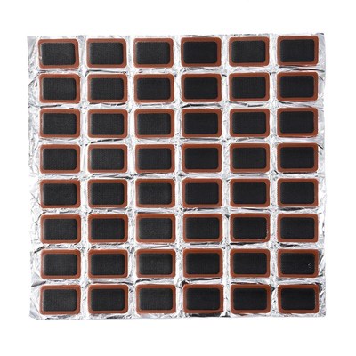 Rubber Tyre Patch 48 Pieces Square Patches For Repairing Inn