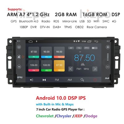 Car Multimedia Player for Jeep Wrangler JK Dodge Ram Challen