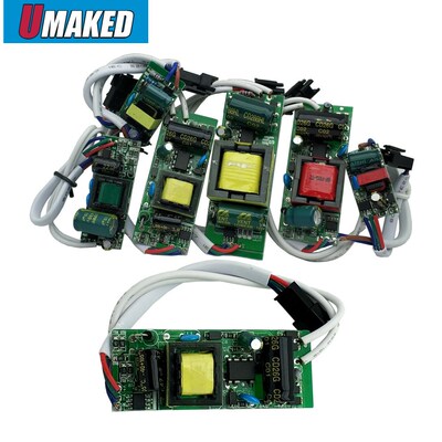 3 18W led Switch dimmable driver, ac180 265v LED transforme