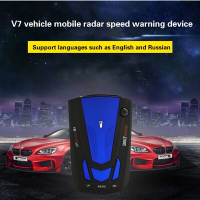 Hot sale 1X DC 12v Radar Speed Detector Radar Detection Dev
