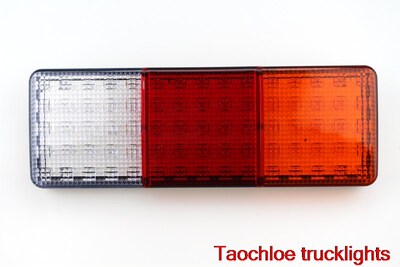 1 pair 12V 75LEDS Trailer Truck lorry LED VAN Tail Light Lam