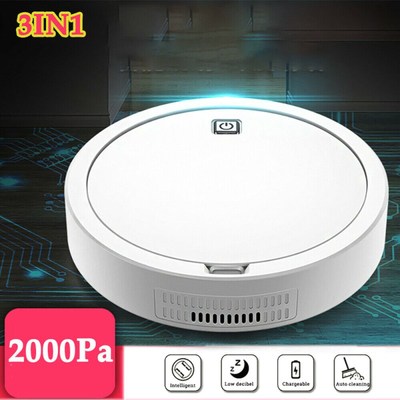 2000Pa Multifunctional Robot Vacuum Cleaner 3.7W USB Recharg