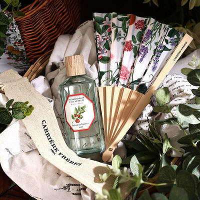 现货法国室内家居香氛花草彩绘