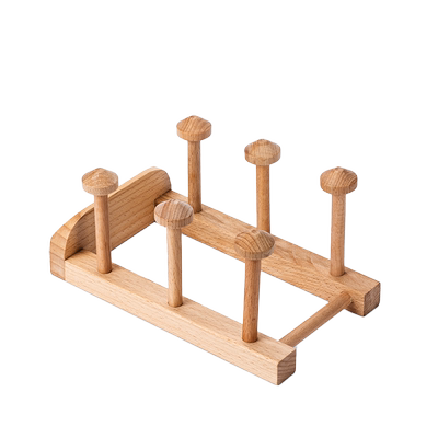 班意实木水杯架沥水架