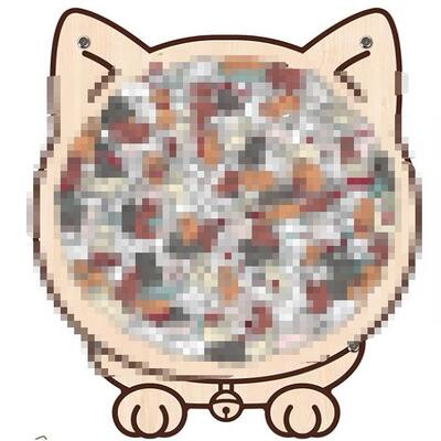 Cat Shaped Wooden Puzzles for Adults 猫形成人木制拼图
