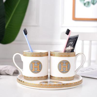 Bathroom Accessories Set Cerac oothbrush s Gargle s With ray