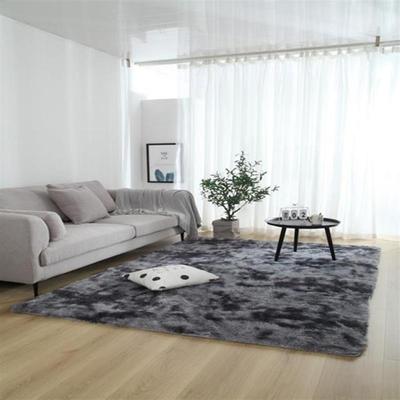 Multisize Carpet Tie Dyeing Plush Soft Carpets For Living Ro