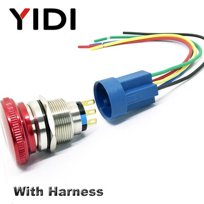 16mm 19mm 22mm Emergency Stop Switch mushroom push button st