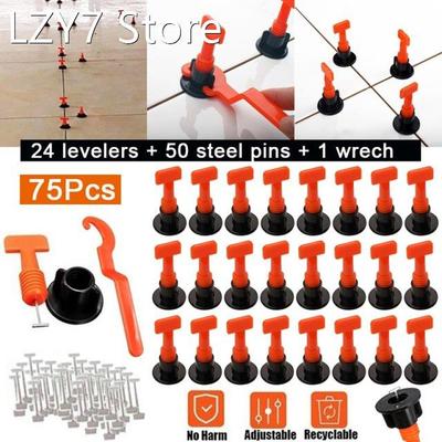 100/75/50Pcs Level Wedges Tile Spacer For Flooring Wall Tile