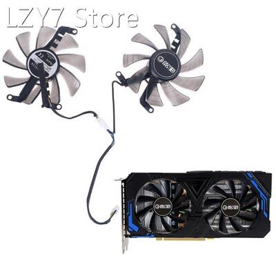 1 Pair 85mm 4Pin Cooler Fan Replacement for Galax GeForce GT