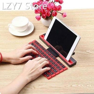 Portable Folding Bluetooth-Compatible Keyboard For Wind
