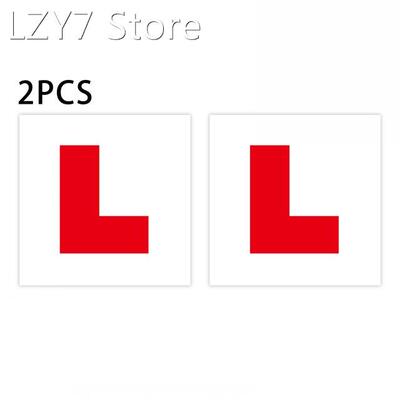 2 Pack of Fully Magnetic L Plates for New Drivers,Learner P
