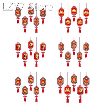 2022 New Chinese New Year Fu Letters Cloth Red Lantern Penda
