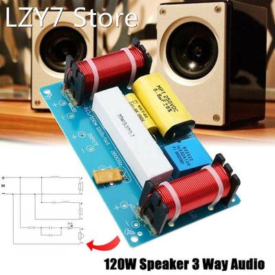 3 Way Frequency Divider Portable For Speaker Audio DIY Stage