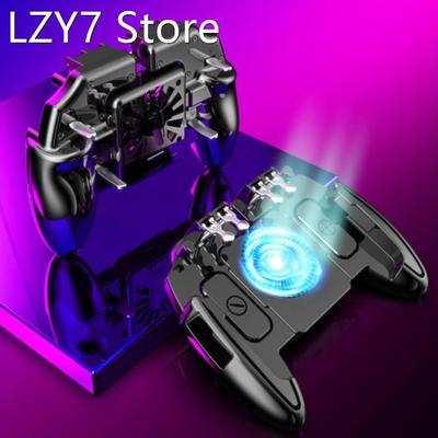 Mobile Shooting Gaming Game Controller w/ Cooling Fan Gamepa