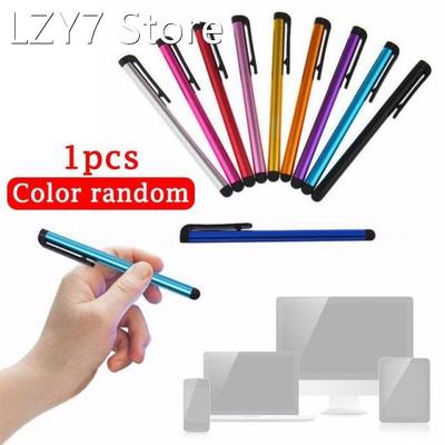 1pc Rubber Tablet Stylus Metal Mesh Tip Screen Stylus Pen Fo