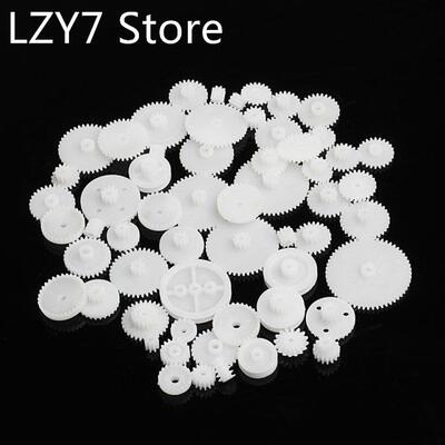 58Pcs Toothed Wheels WSFS Gears Plastic All Module 0.5 Robot