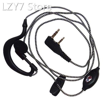 Two Way Radio UV5R Woven Earpiece 2-pin for Portable Securit