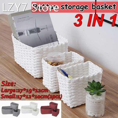 Non-woven Storage Box 3 in 1 Home Foldable Storage Basket Br
