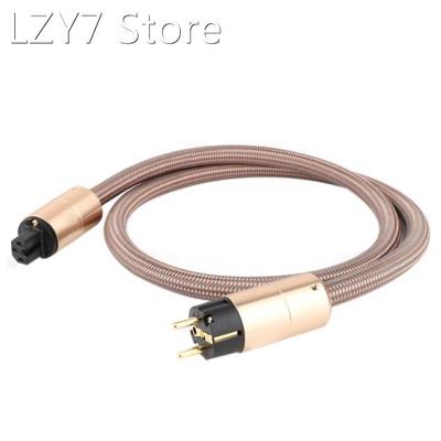 High Quality HI End Power Cord CD Amplifier Amp EU Power Plu
