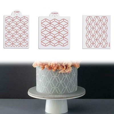 Cake Stencil Plastic Lace Cake Boder Stencils Template DIY D