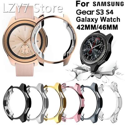 Soft TPU Watch Case Protective Cover Electroplated Silicone