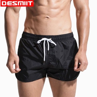 Nylon Waterproof Swimwear Shorts Mens Swimming Shorts
