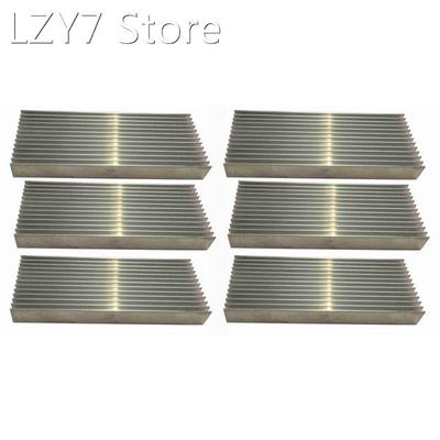 6 Pcs Aluminium Power Amplifier Heatsink Heat Sink 100X40X11