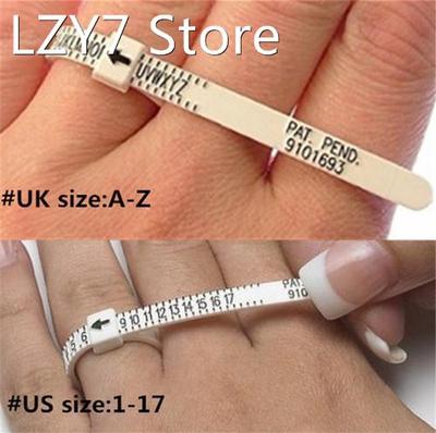 2pcs Multisizer Ring Sizing Tool Gauge UK Size A-Z US Sizes