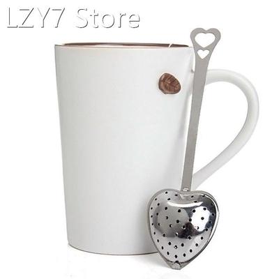 1 Pcs Stainless Steel Spoons Heart Shape Tea Infuser Spoon S