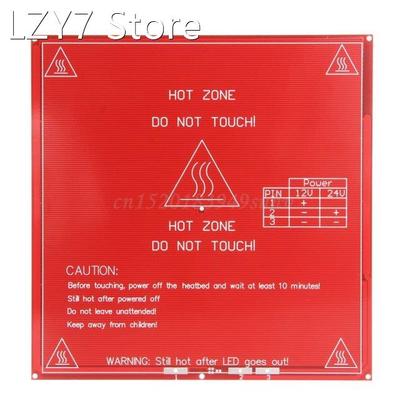 214x214mm 3D Printer PCB Heatbed MK2B Board 12/24 Dual Power