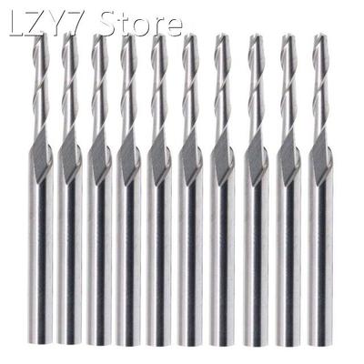 Two Flute Spiral Cutter 1/8 Engraving Cutting Bit Wood Acry