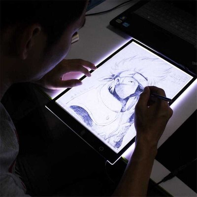 A4 LED Graphics Drawing Board Light Box Tracing Table Pad