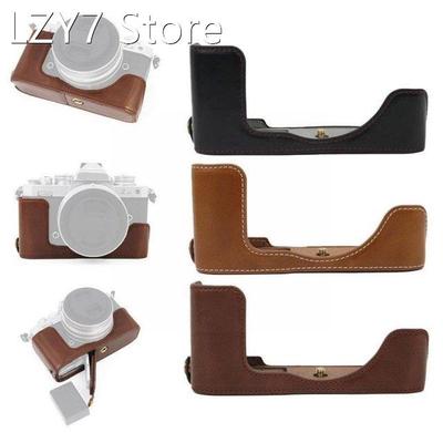 PU Leather Case Bottom Opening Version Protective Half Suita