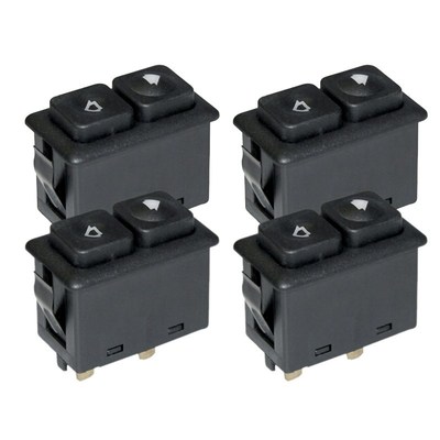 4Pcs Power Window Sunroof Switch Illuminated For Bmw E30 E24