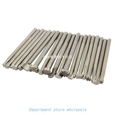 Metal Stamp Set Leather Stamp DIY Stamp Carving Tools Leathe