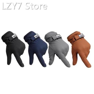 Winter Warm Touch Screen Full Finger Gloves Velvet Motorcycl