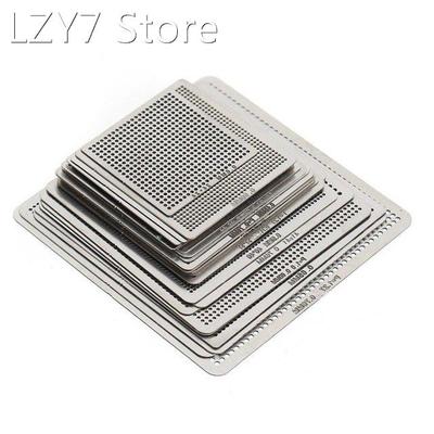 27pcs/Set BGA Reball Reballing Rework Net Universal BGA Work