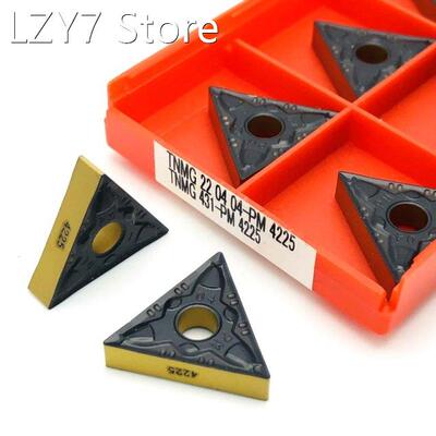 10 pieces of TNMG220408 PM 4225 carbide blade CNC turning to
