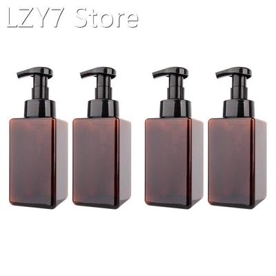 4 Pack Foaming Soap Dispenser 15Oz Refillable Foam Liquid Ha