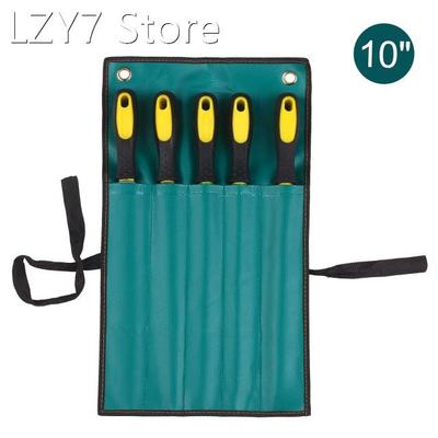 5-Piece File Set Includes 1 PCS Square/Round/Half Round/Flat