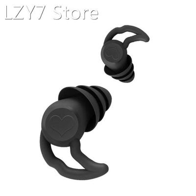 2 Pack 3-Layer Noise Cancelling Earplugs Sound Blocking Redu
