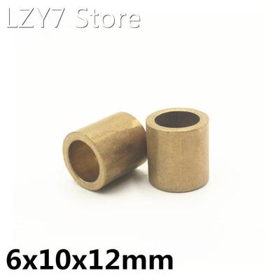 10pcs 6x10x12 mm FU-1 Powder Metallurgy oil bushing porous b