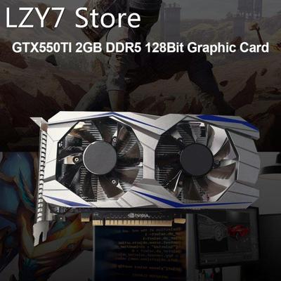 GTX550TI Computer Graphic Card 2GB 128Bit DDR5 HD Video Gami