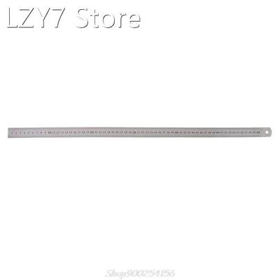 Stainless Steel Double Side Measuring Straight Edge Ruler 60