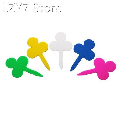 Plum-shaped Decoration Signs Garden Labels Potted Plants See