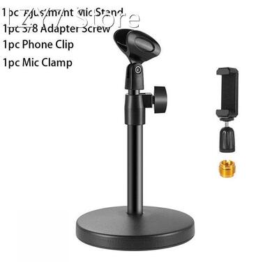 Adjusting Microphone Stand Desktop Upgraded Adjustable Table