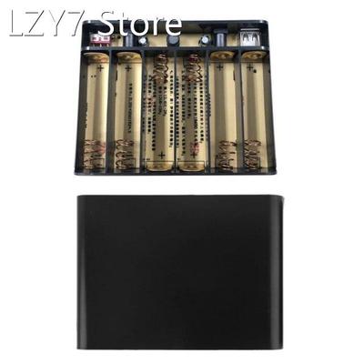 USB 5V 2A DC 12V 10A Output 6x 18650 Batteries DIY Power Ban